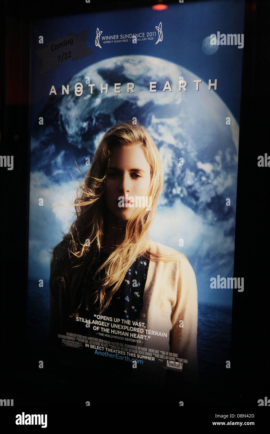 Another Earth, Poster, at the premiere of Fox Searchlight Pictures ...