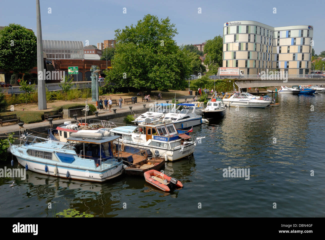 Maidstone, Kent, England, UK. Annual Maidstone River Festival (July ...