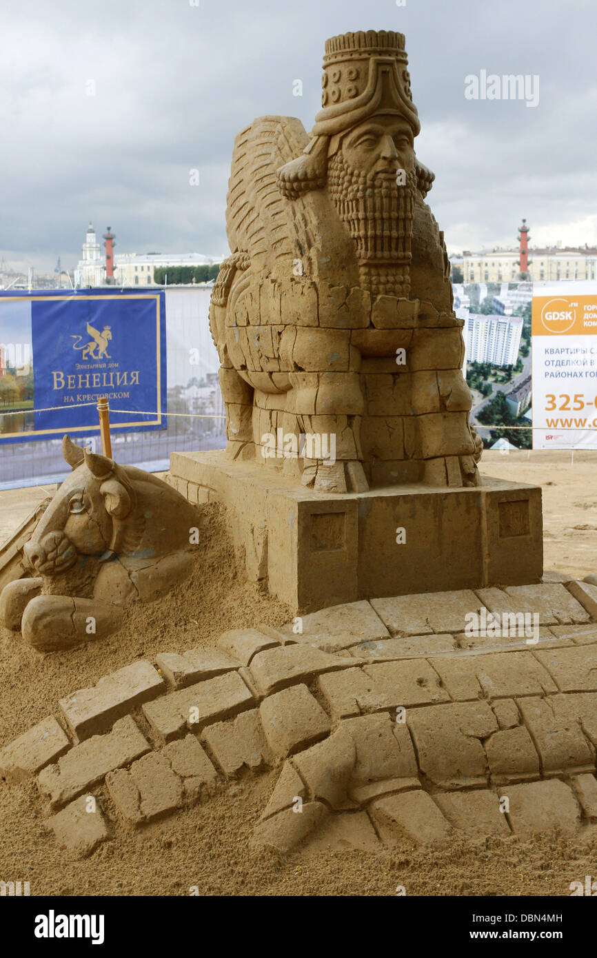 The world's most epic sandcastle contest The Sand Sculpture ...