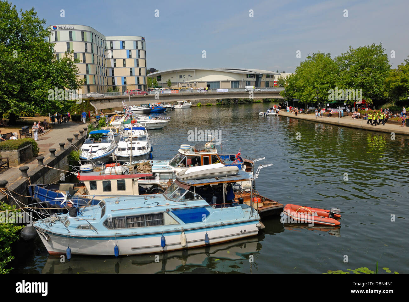 Maidstone, Kent, England, UK. Annual Maidstone River Festival (July ...