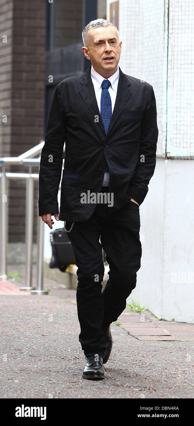 Holly Johnson at the ITV studios London, England - 21.07.11 Stock Photo ...