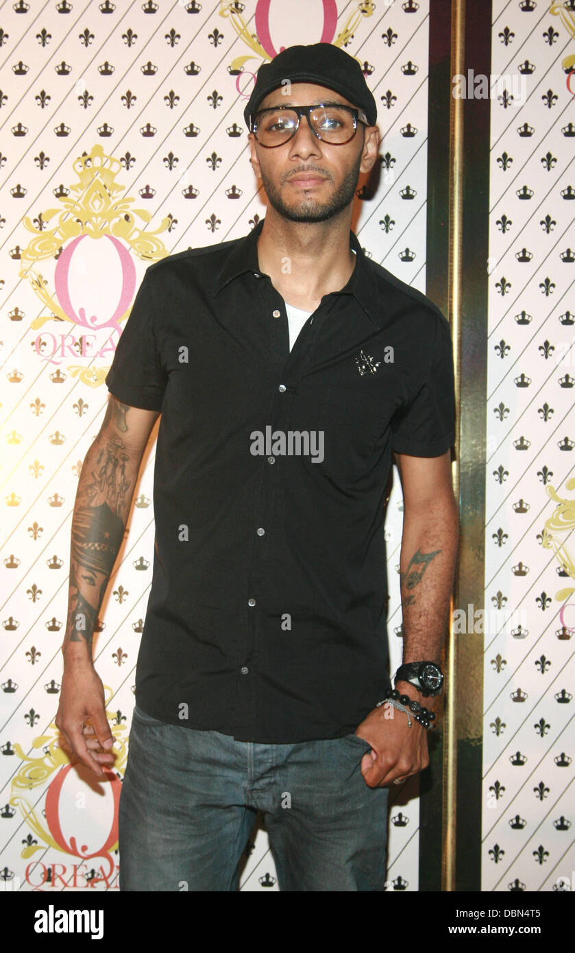 Swizz Beatz Launch of QREAM Created by Pharrell Williams, held at the ...