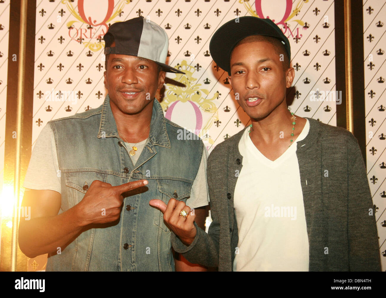Q-Tip and Pharrell Williams Launch of QREAM Created by Pharrell ...