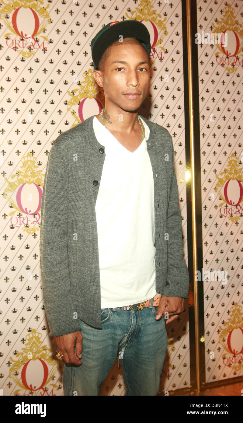 Pharrell Williams Launch of QREAM Created by Pharrell Williams, held at ...