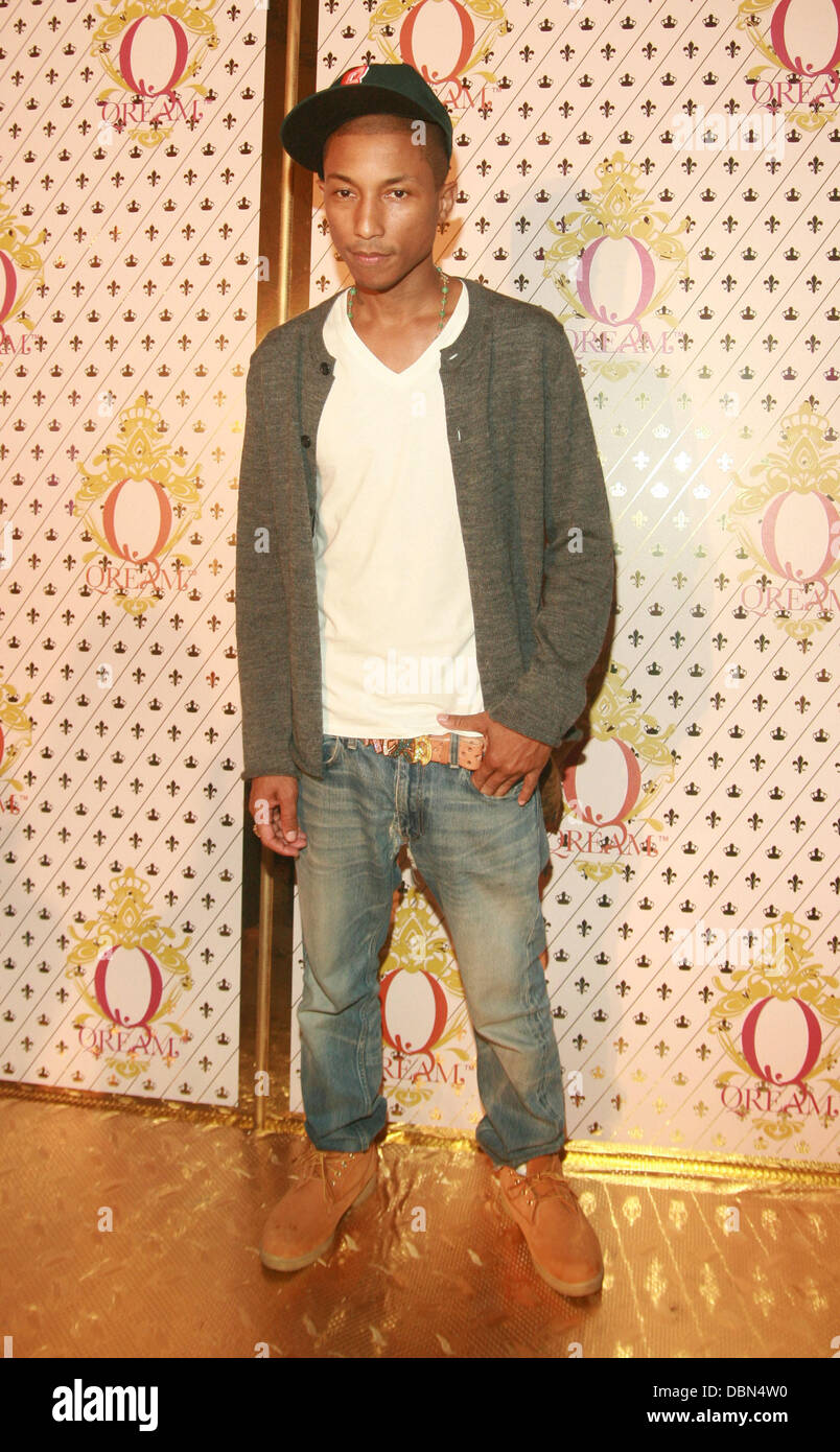 Pharrell Williams Launch of QREAM Created by Pharrell Williams, held at ...