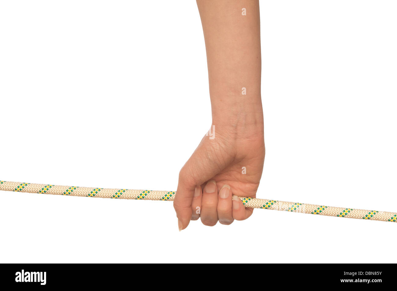 pulling of a rope Stock Photo - Alamy