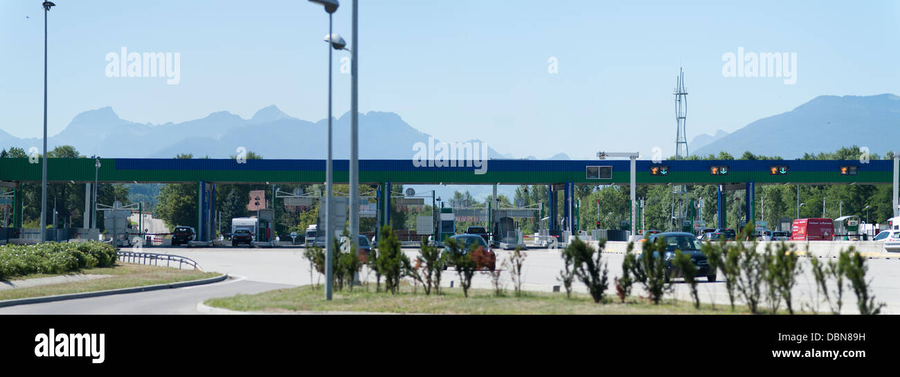 Toll gates hi-res stock photography and images - Alamy