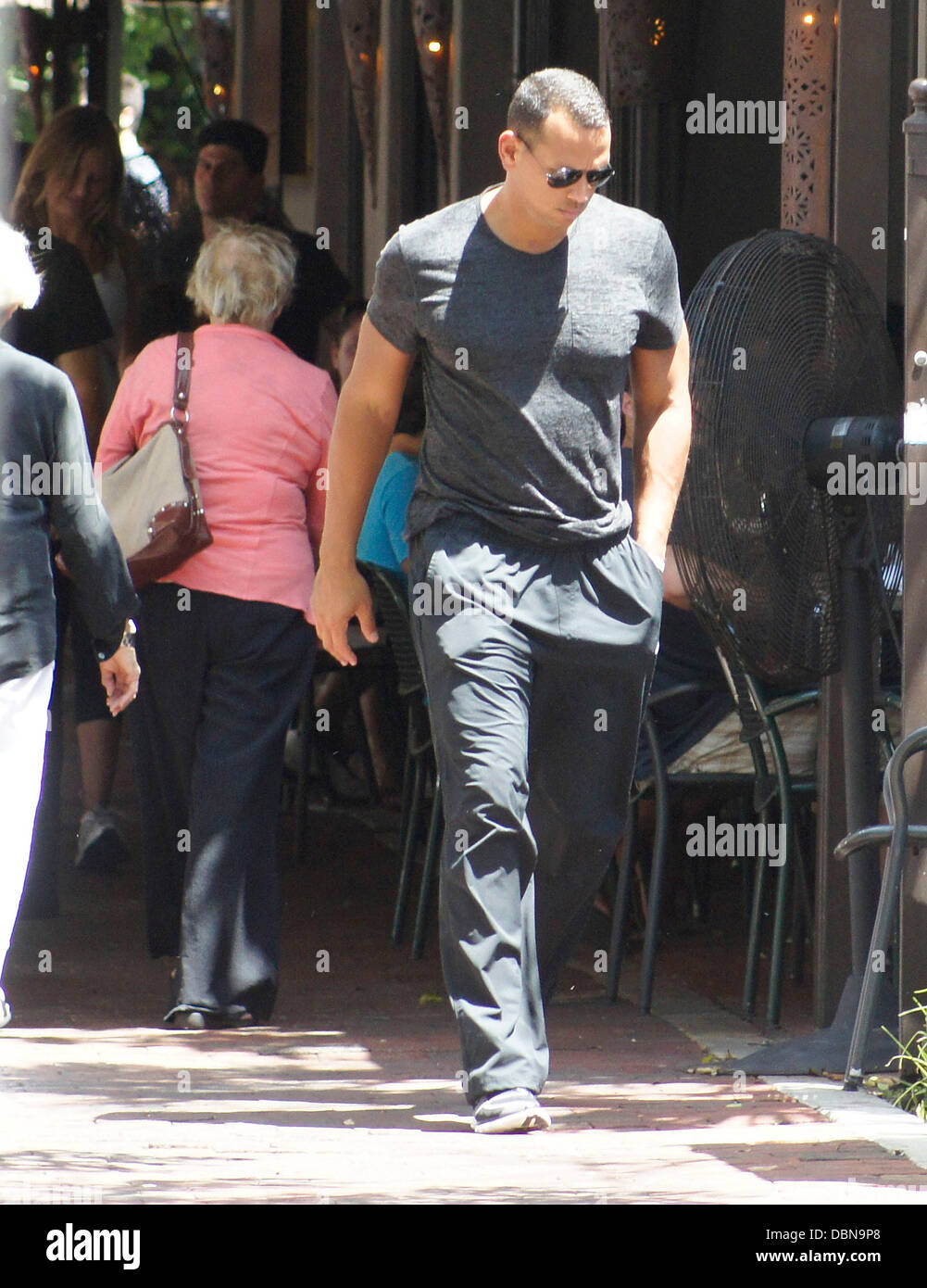 Alex Rodriguez after having lunch in Miami Miami, Florida - 23.07.11 ...