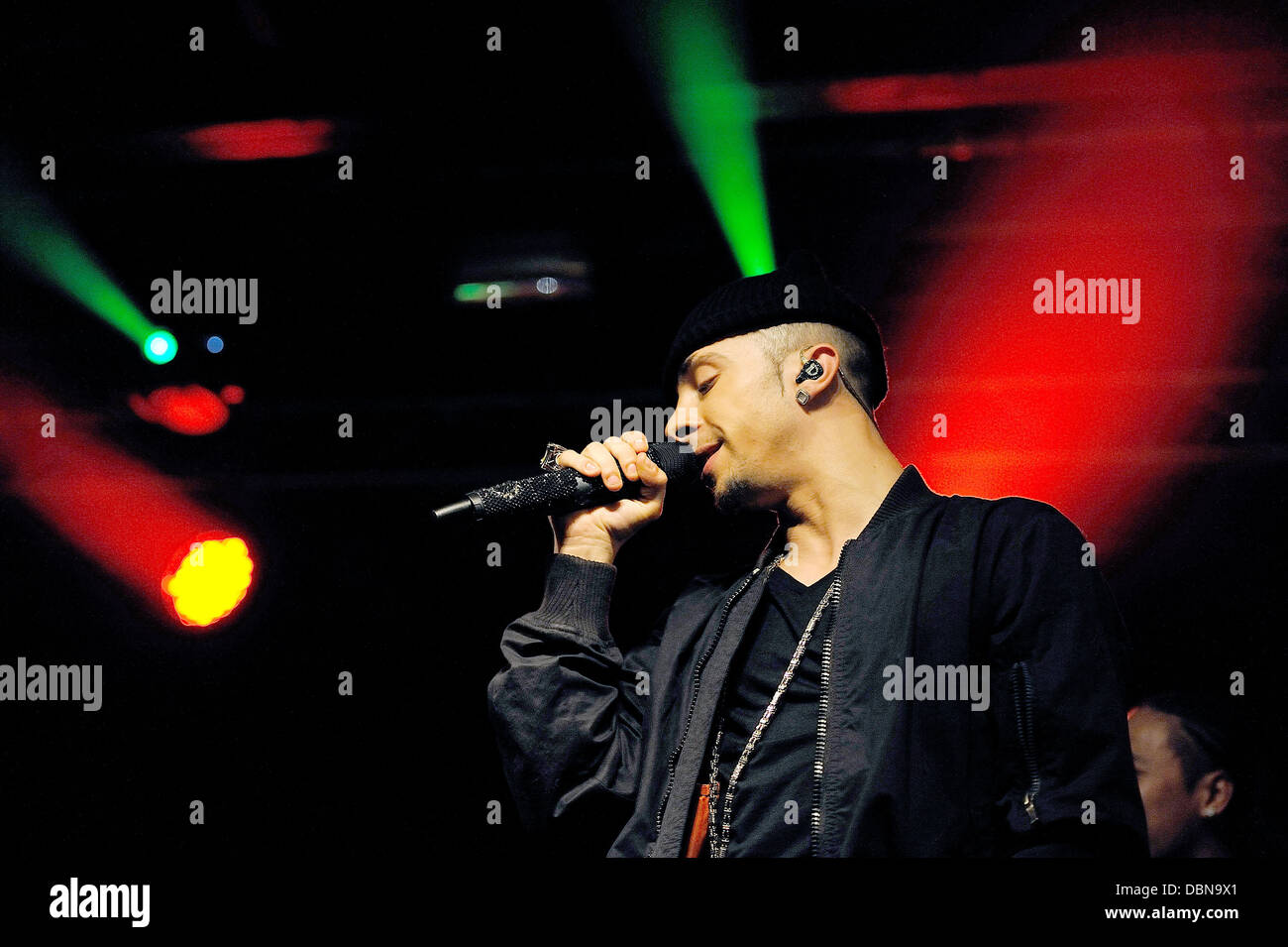 Dino Contostavlos aka Dappy N-Dubz performing at the o2 academy ...