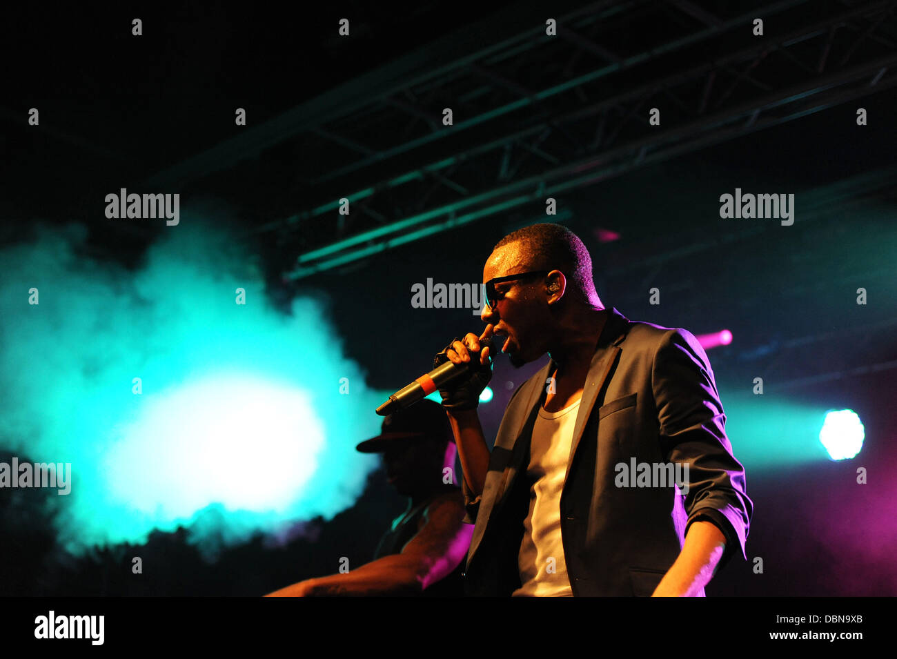 Starboy Nathan performing at the o2 academy Liverpool, England - 21.07. ...