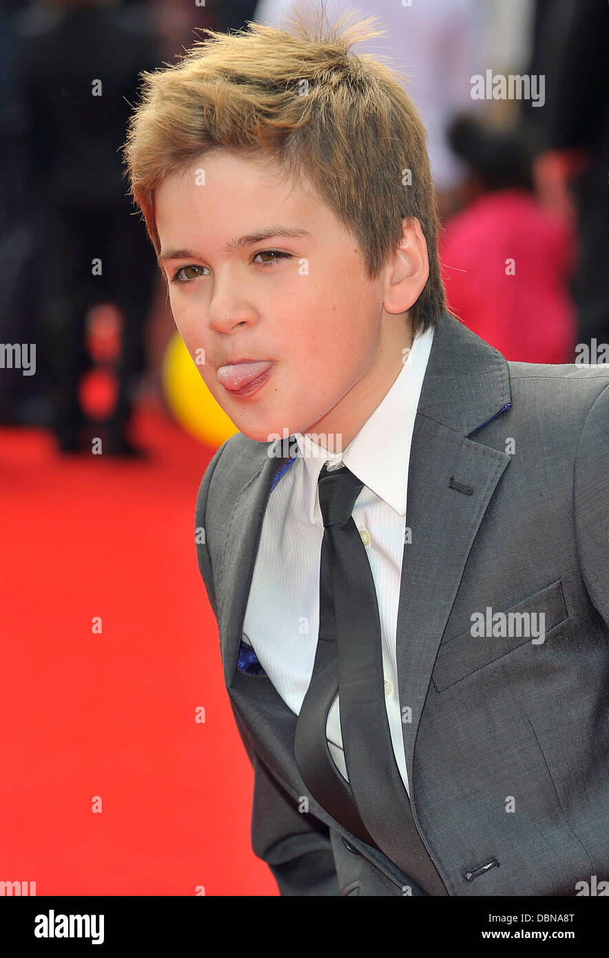 Theo Stevenson The Premiere of 'Horrid Henry' held at BFI Southbank ...