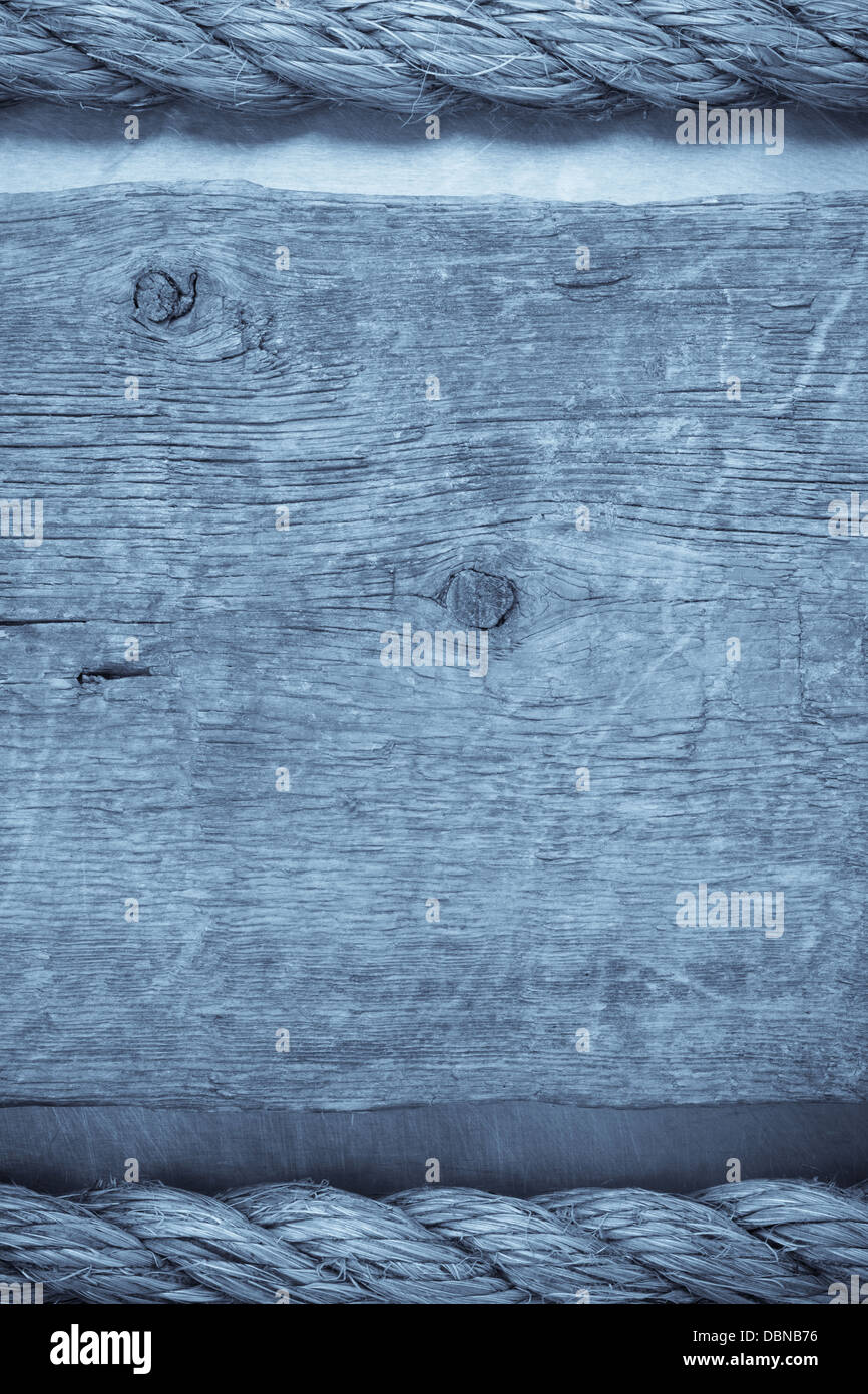 ship ropes and wood background texture Stock Photo - Alamy