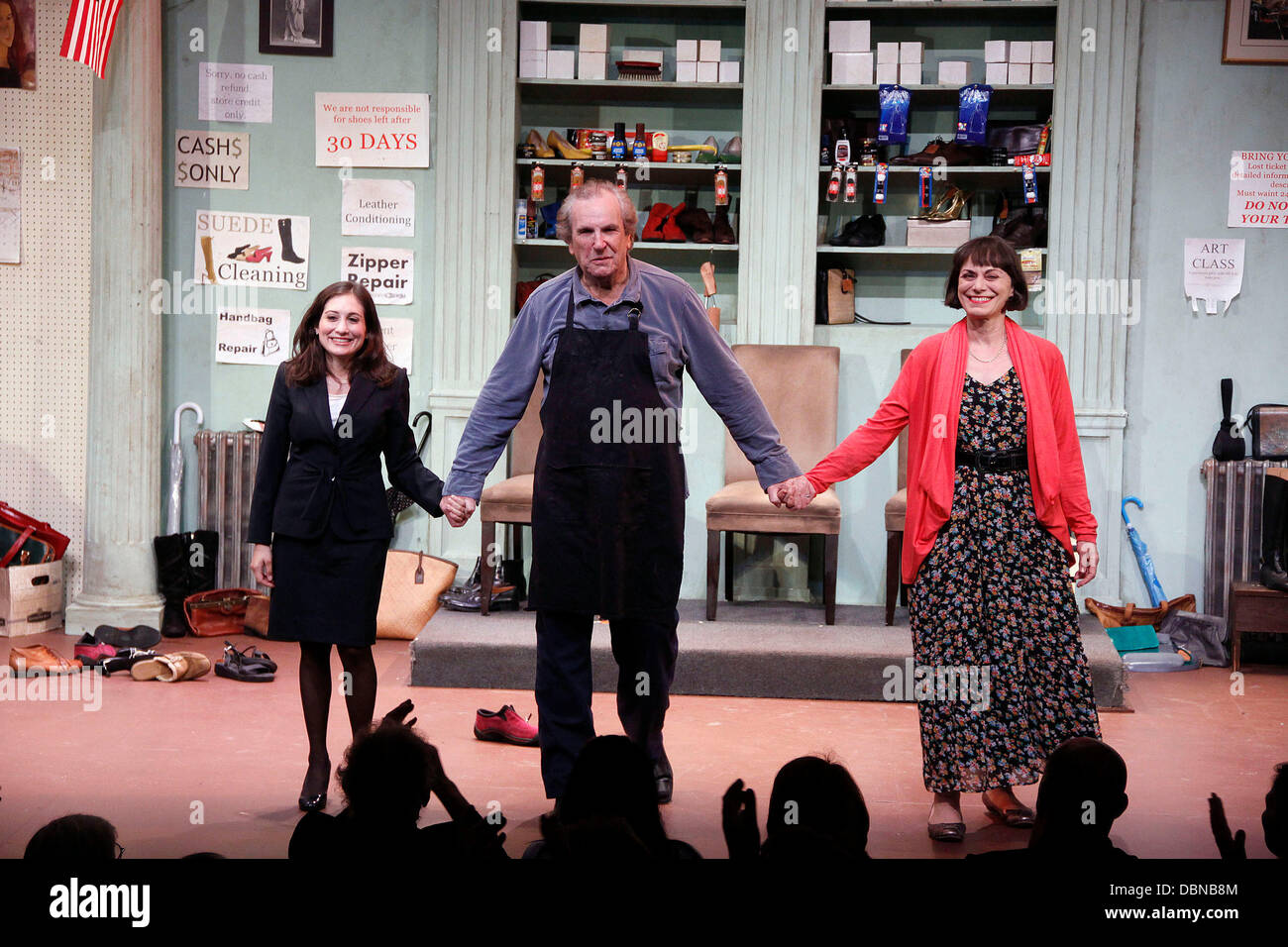 Lucy DeVito, Danny Aiello and Alma Cuervo Opening night of the Off ...
