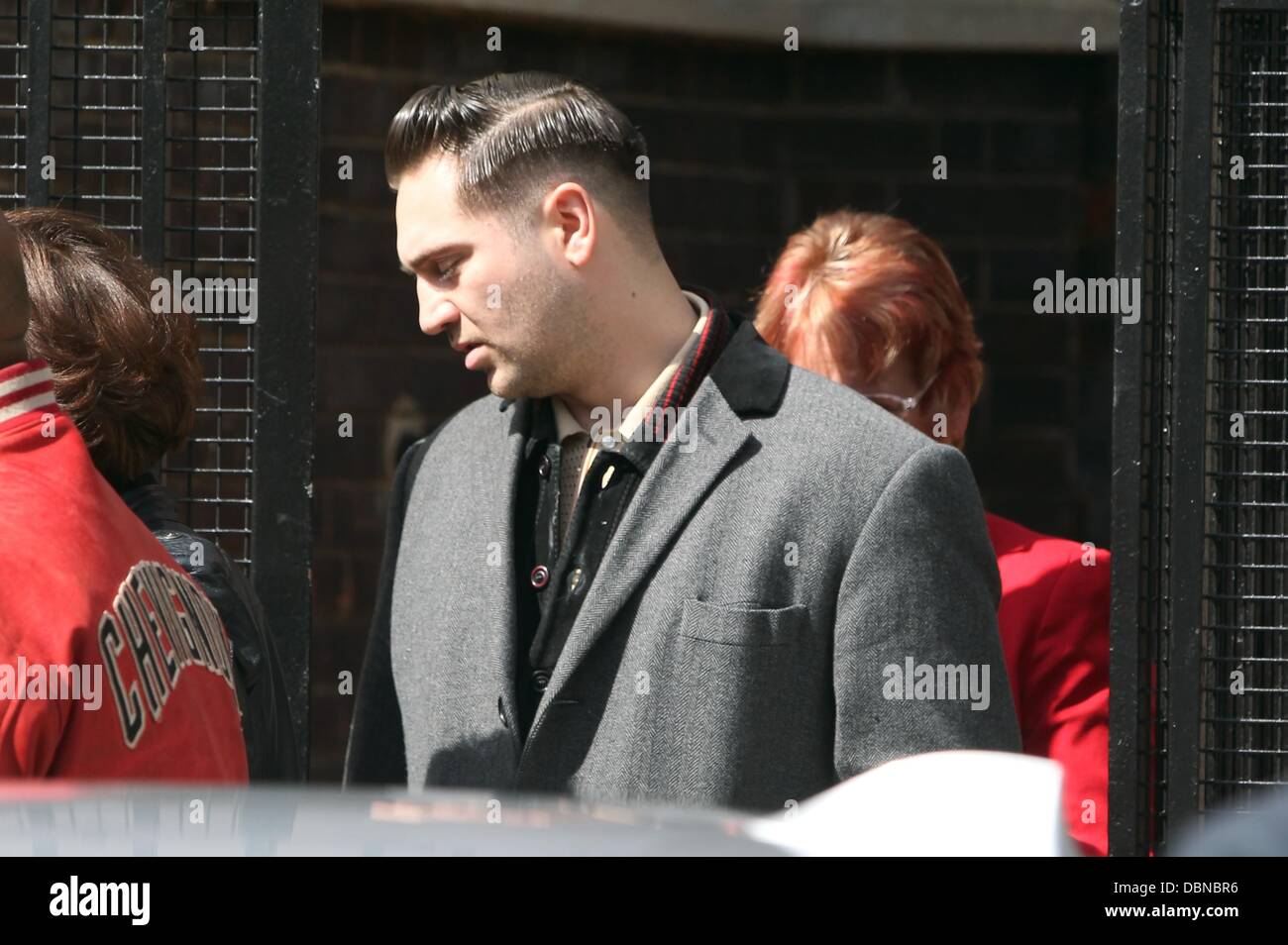 Reg Traviss outside the coroner's office following Amy Winehouse's ...