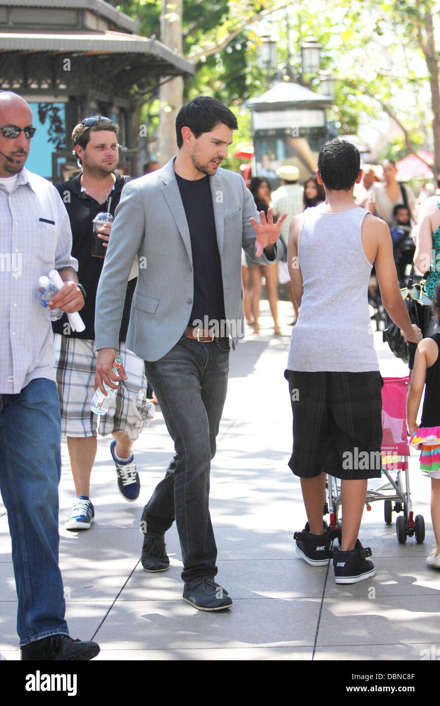 Nicholas D'Agosto at The Grove to appear on the entertainment ...