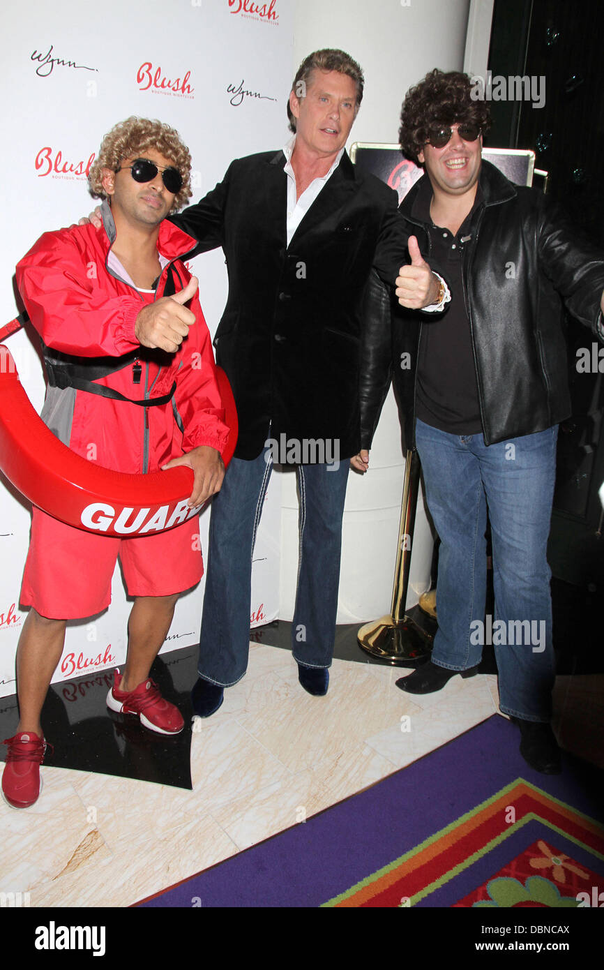 David Hasselhoff celebrates his birthday at Blush Boutique Nightclub at ...