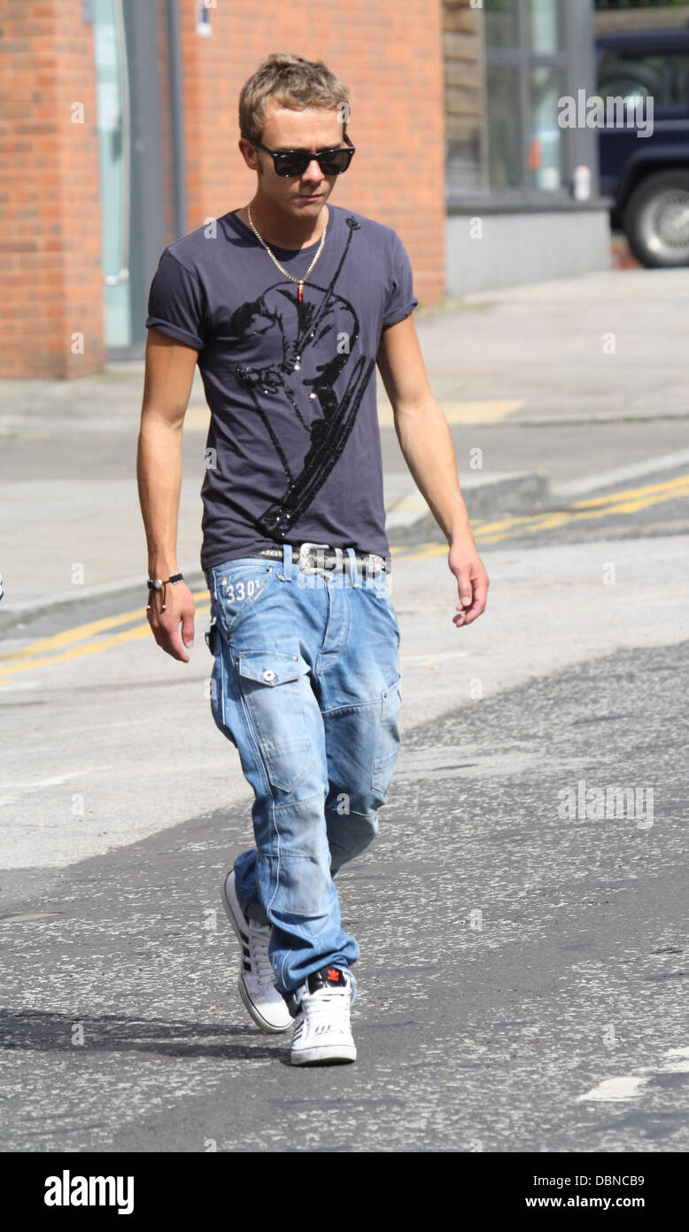 Jack P. Shepherd Coronation Street cast members outside the ITV studios ...