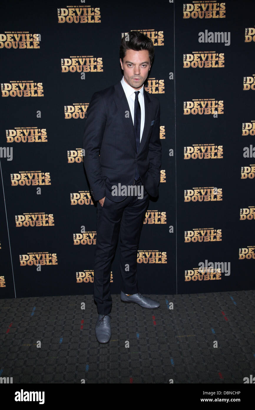 Dominic Cooper the New York premiere of "The Devil's Double" at SVA ...