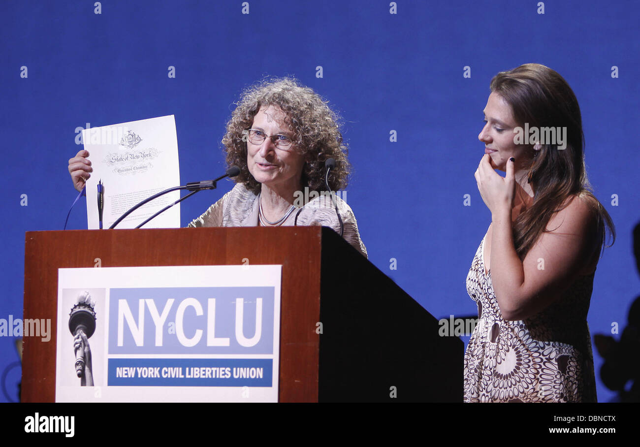 Donna Lieberman and Liana Stampur 'Broadway Stands Up for Freedom': A ...