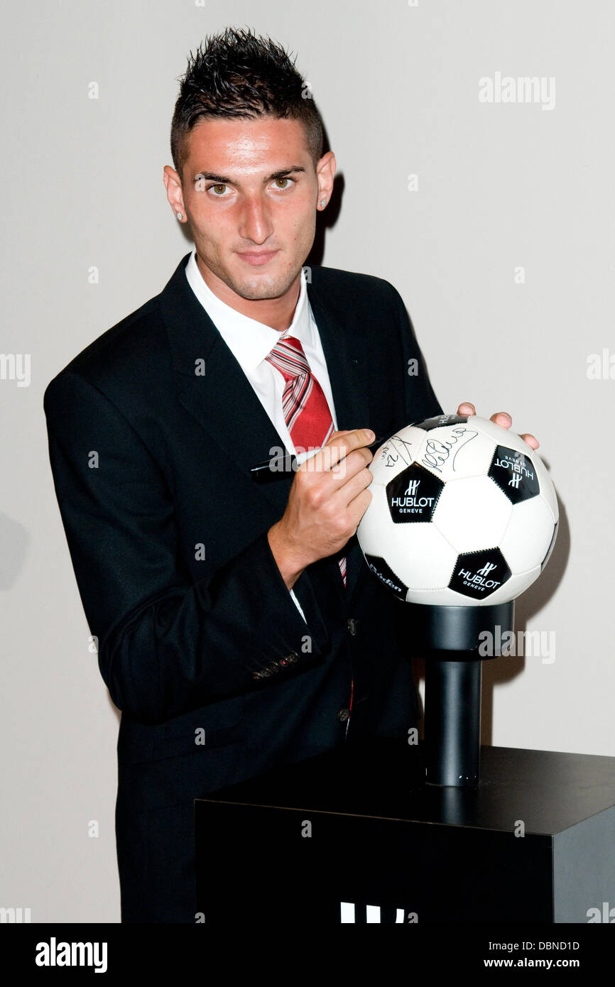 Federico Macheda Hublot 'Art of Fusion' Fashion Show with Sir Alex ...
