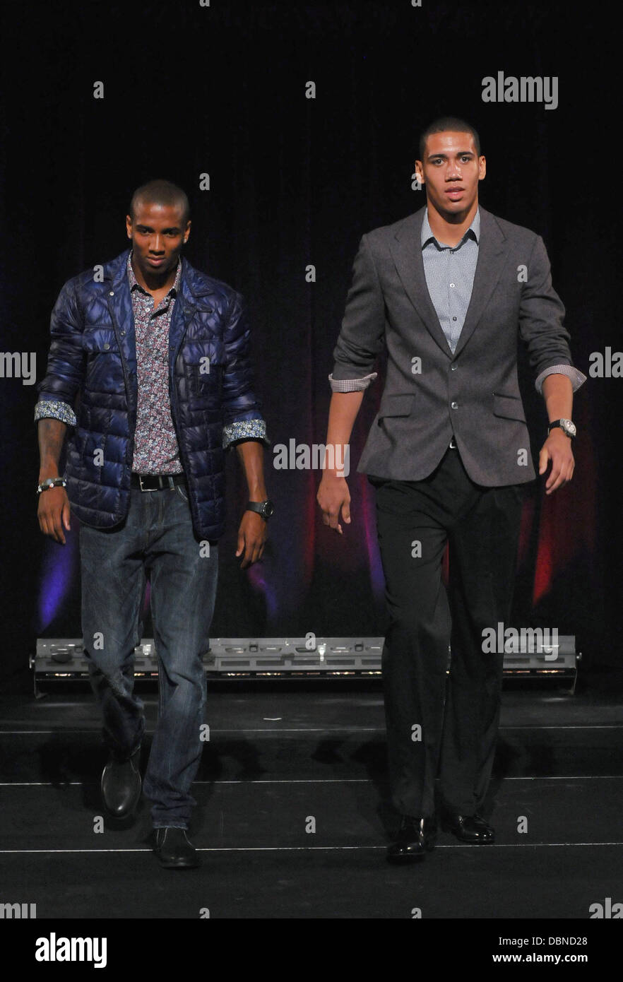 Ashley Young and Chris Smalling Hublot 'Art of Fusion' Fashion Show ...