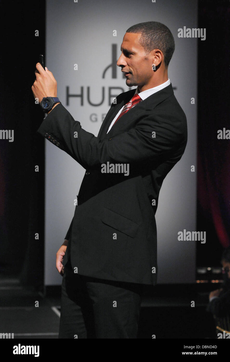 Rio Ferdinand Hublot 'Art of Fusion' Fashion Show with Sir Alex ...