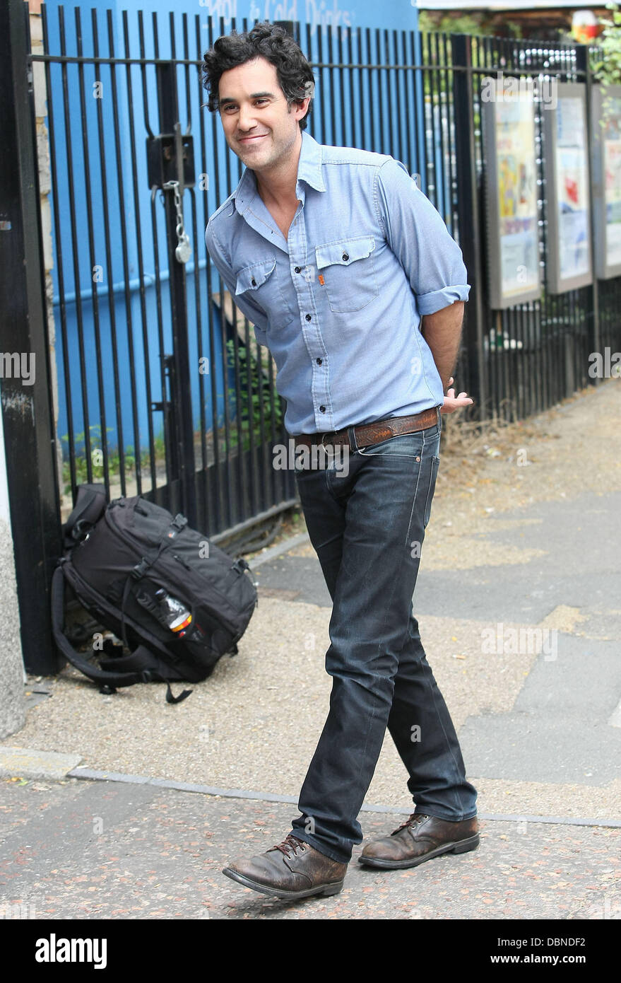 Josh Radin at the ITV studios London, England - 26.07.11 Stock Photo ...