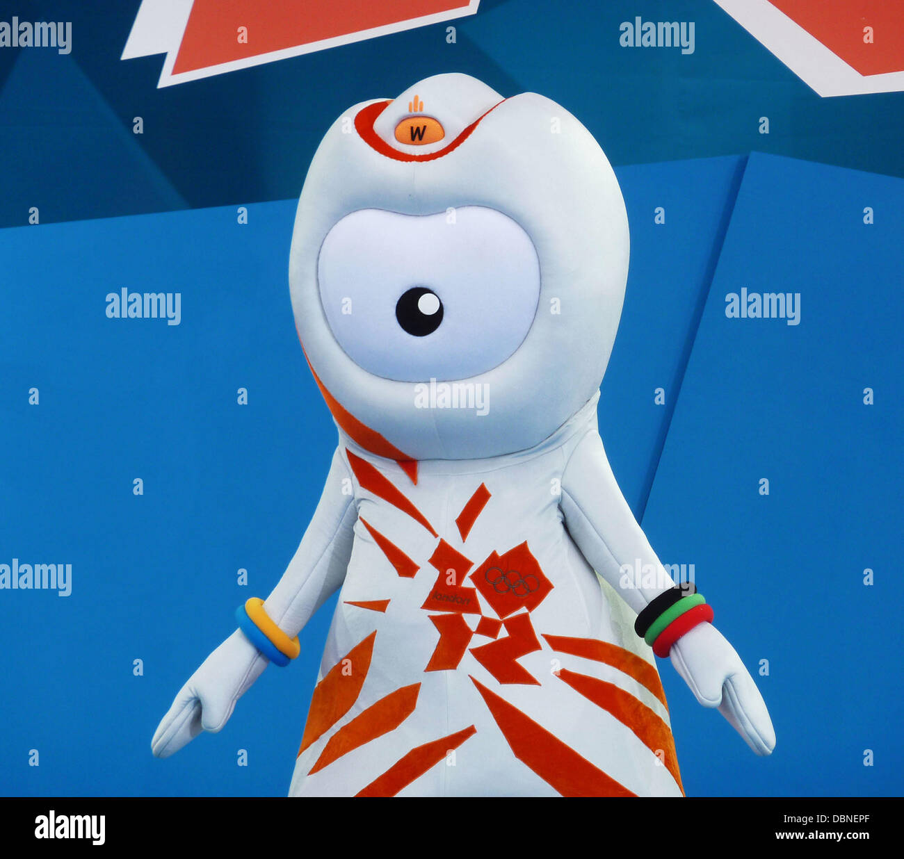 Wenlock the London 2012 Olympic Game mascot during the' London 2012 ...