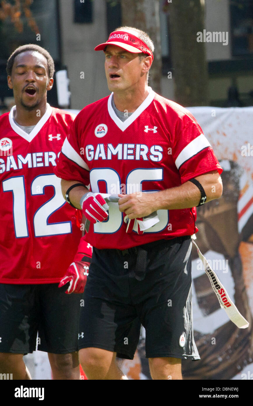Chris Meloni EA Sports Madden NFL 12 Pigskin Pro Am football game held ...