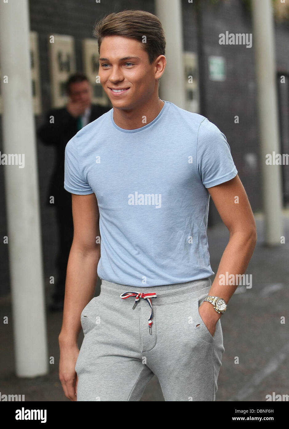 Joey Essex at the ITV studios London, England - 28.07.11 Stock Photo ...