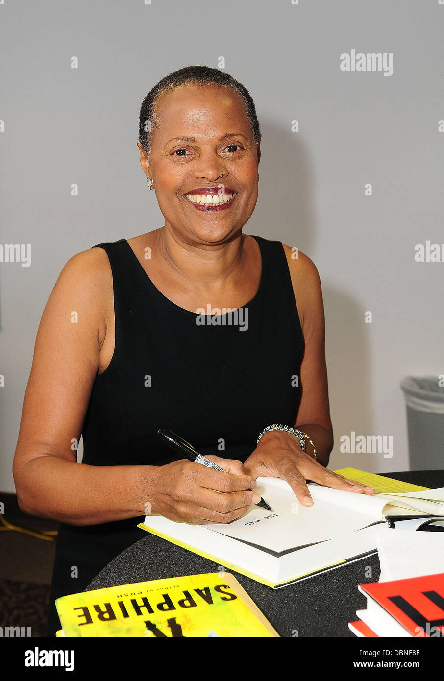 Author Sapphire, real name Ramona Lofton, discusses and signs her new ...