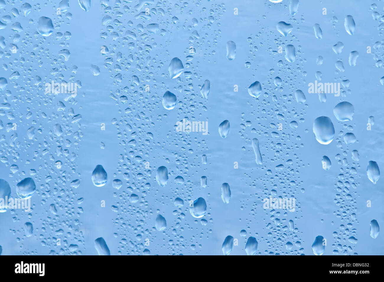 rain bubbles on the window Stock Photo - Alamy