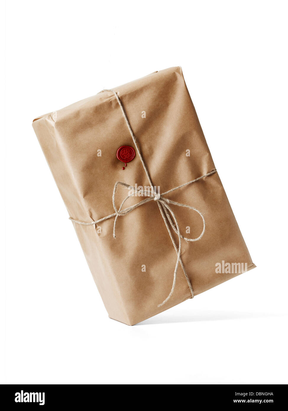 Wrapped package Cut Out Stock Images & Pictures - Alamy
