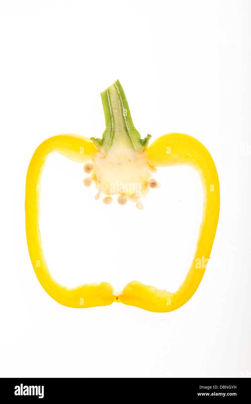 Yellow Bell Pepper, Croatia, Slavonia, Europe Stock Photo - Alamy