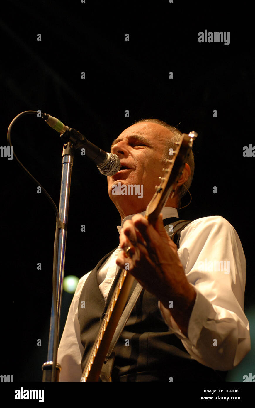Status Quo perform live at the Old Royal Naval Collage as part of the ...
