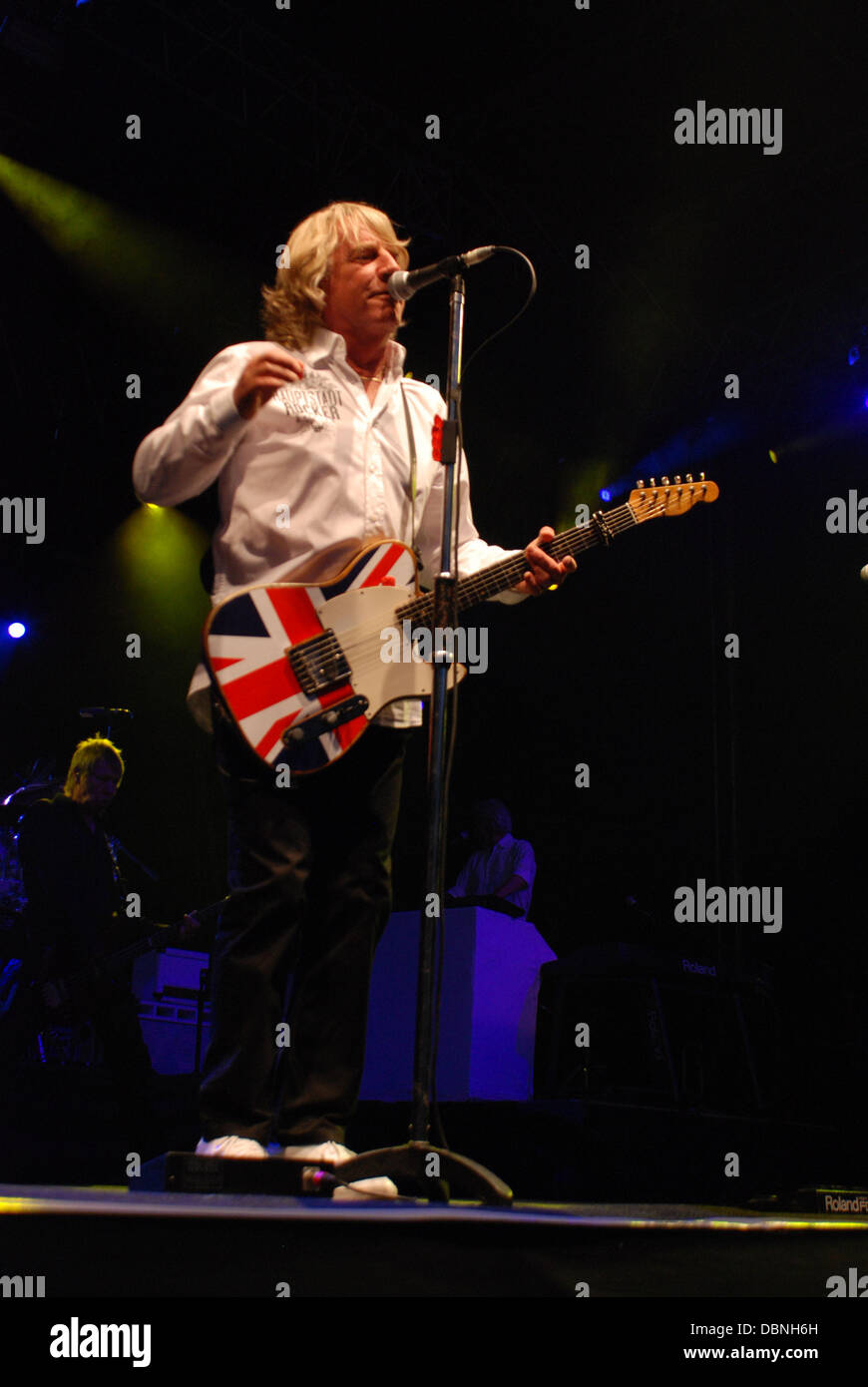 Status Quo perform live at the Old Royal Naval Collage as part of the ...