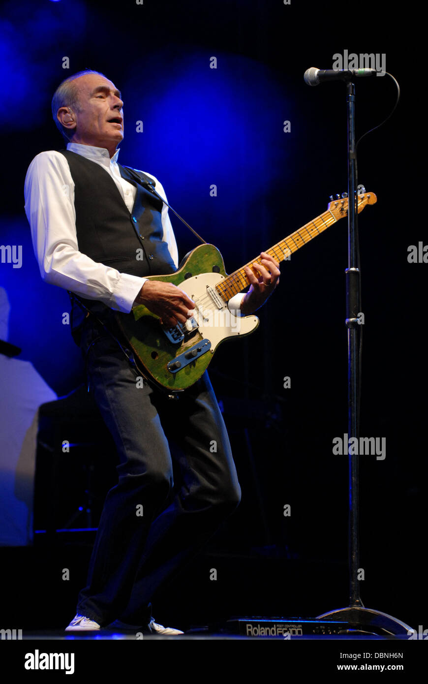 Status Quo perform live at the Old Royal Naval Collage as part of the ...
