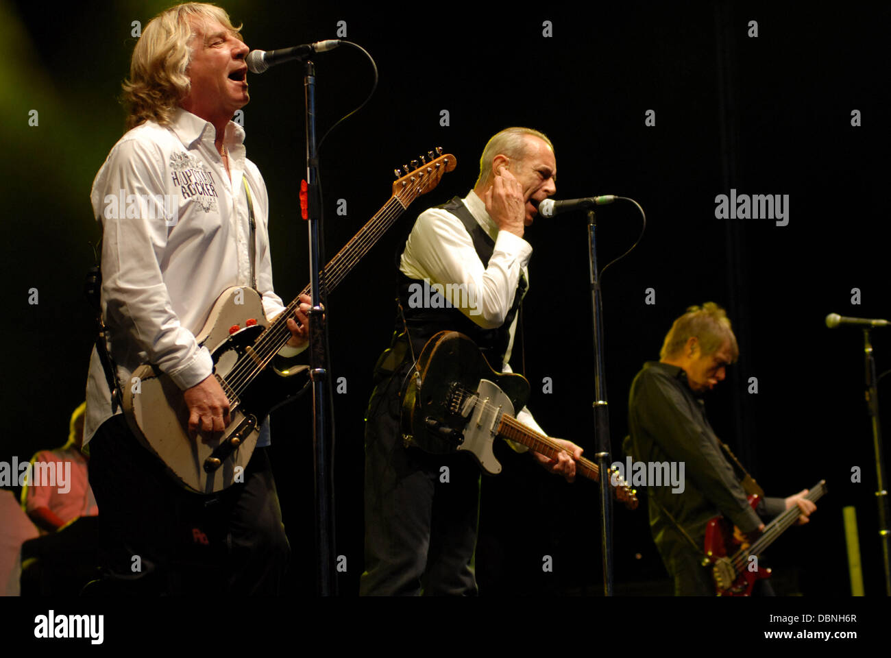 Status Quo perform live at the Old Royal Naval Collage as part of the ...
