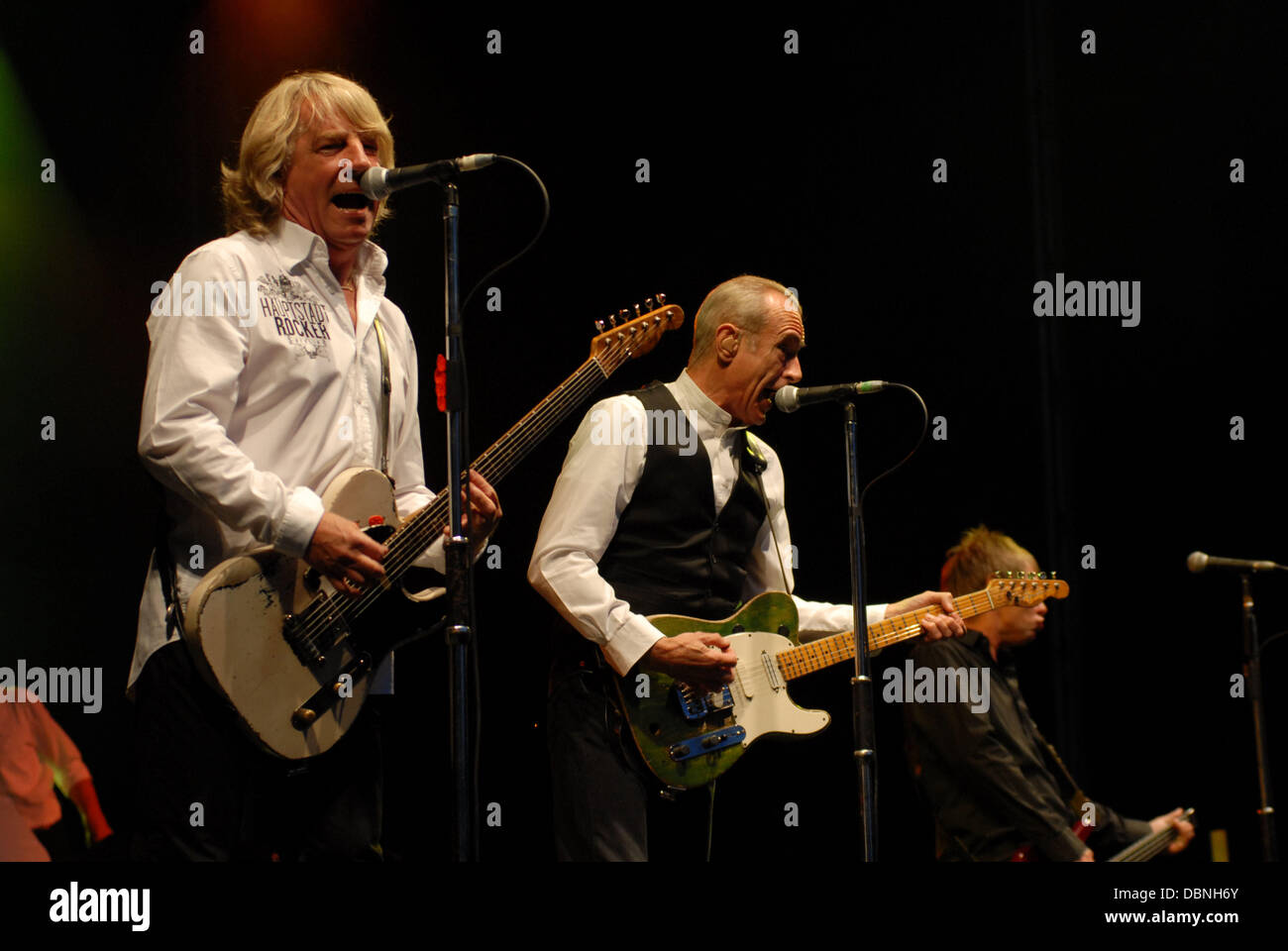 Status Quo perform live at the Old Royal Naval Collage as part of the ...