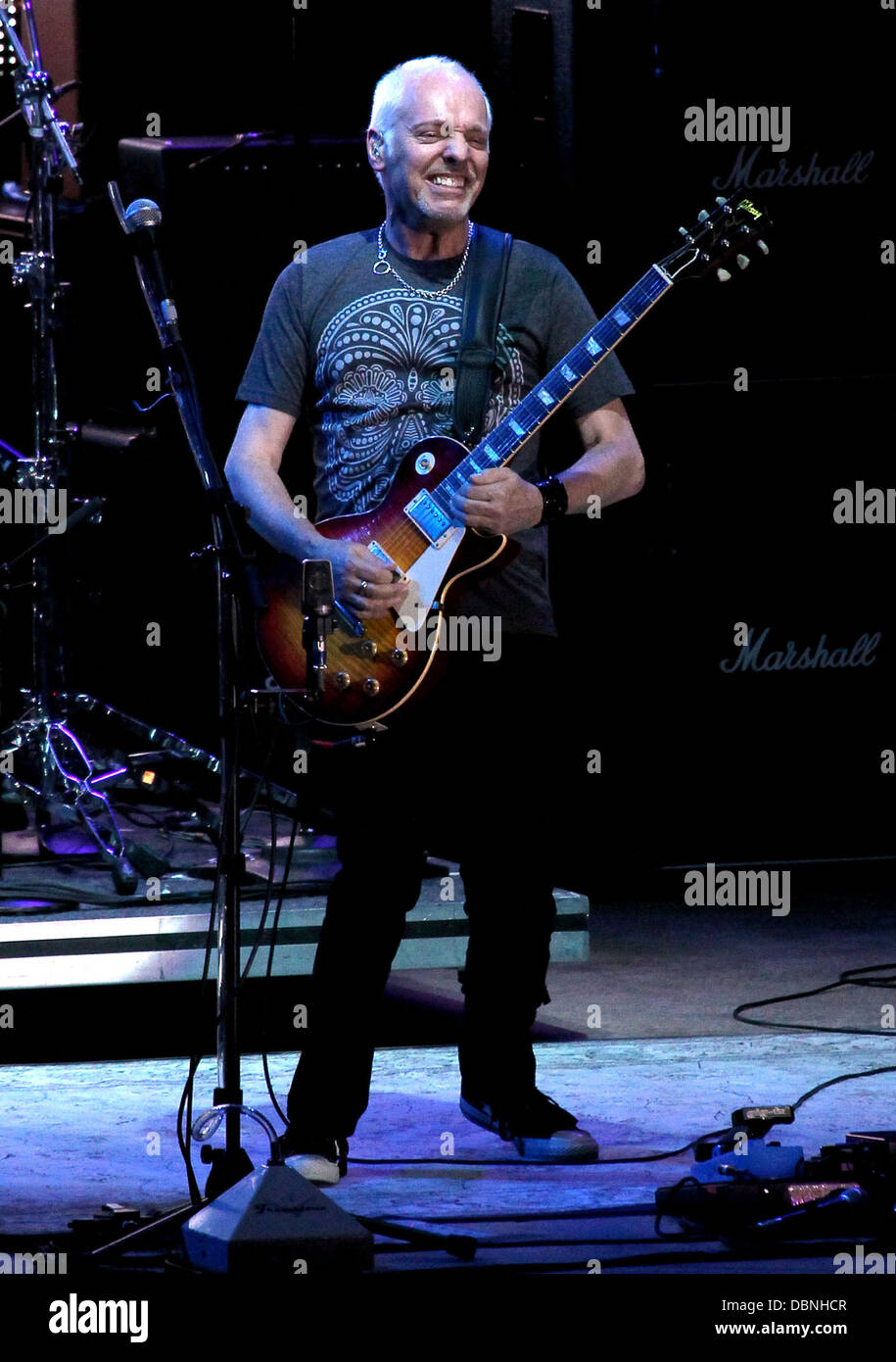 Peter Frampton performs live at the Mandalay Bay Beach inside Mandalay ...