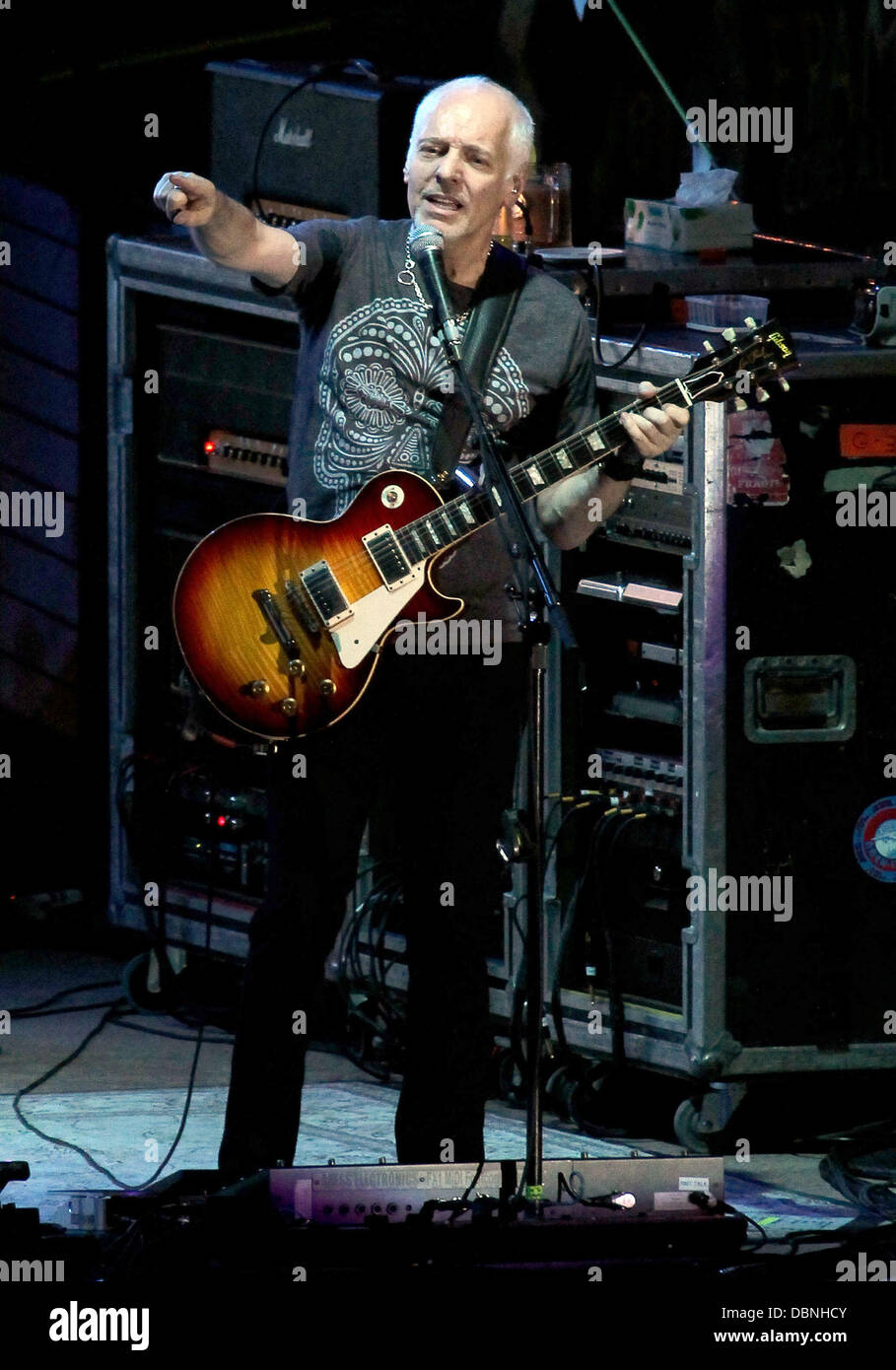 Peter Frampton performs live at the Mandalay Bay Beach inside Mandalay ...