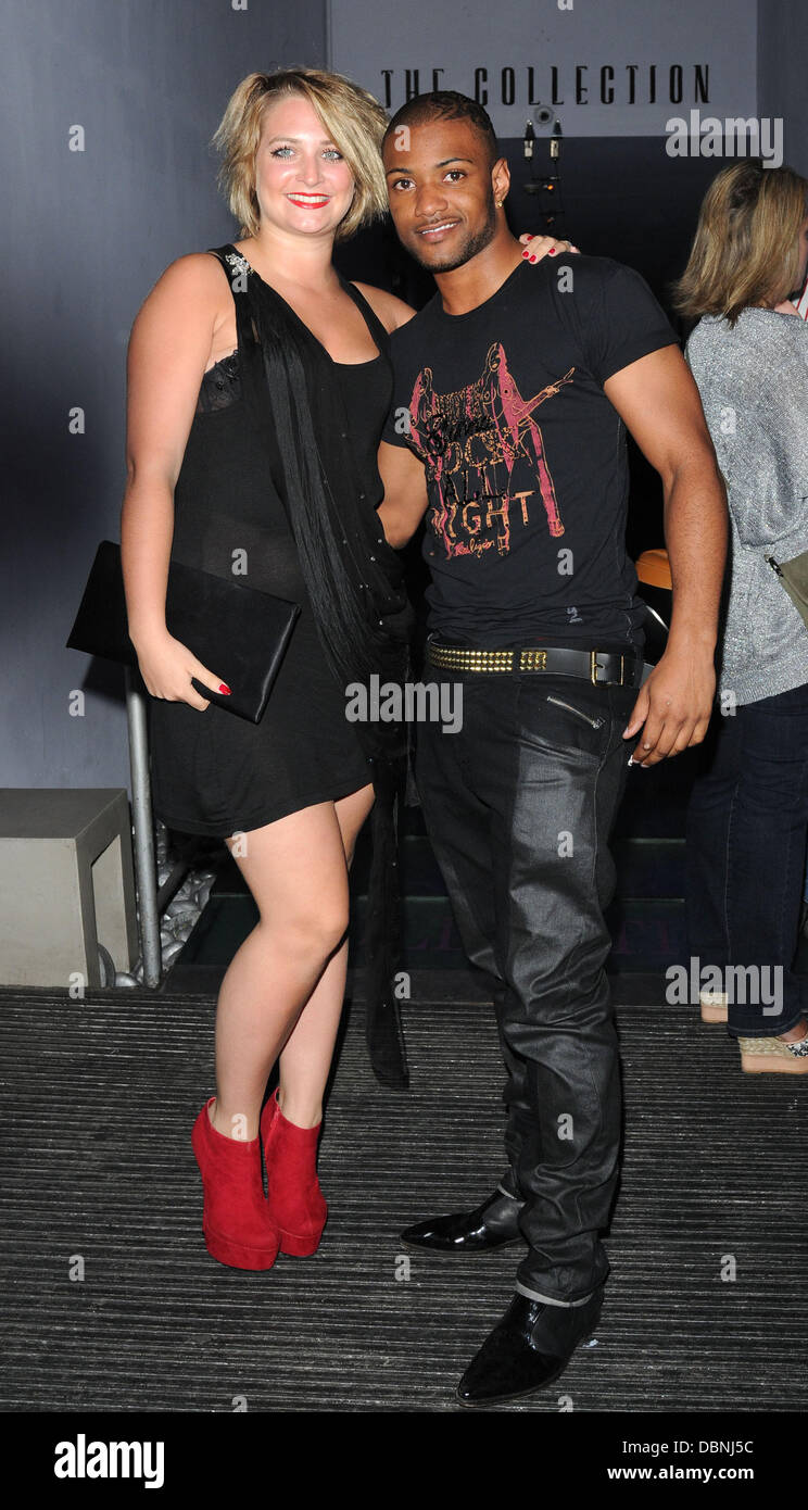 Jonathan 'JB' Gill and his girlfriend Chloe Tangney JLS visit The ...