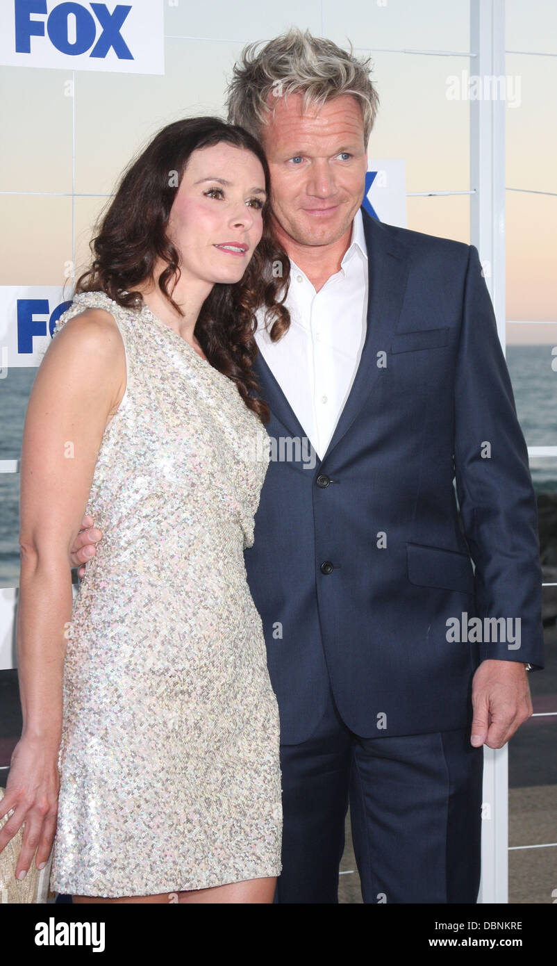 Gordon Ramsay and Tana Ramsay 2011 Fox All Star Party at Gladstone's ...