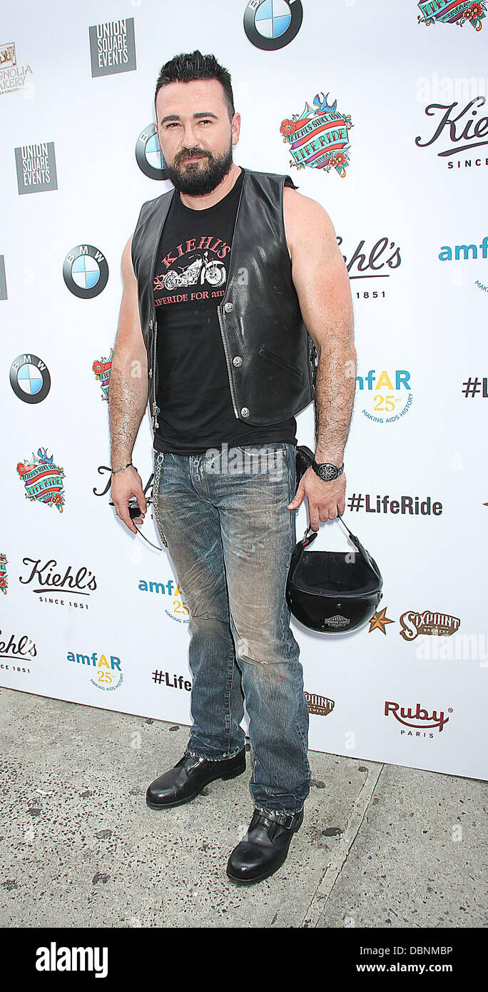 Chris Salgardo Kiehl’s hosts LifeRide for amfAR Block Party at their ...