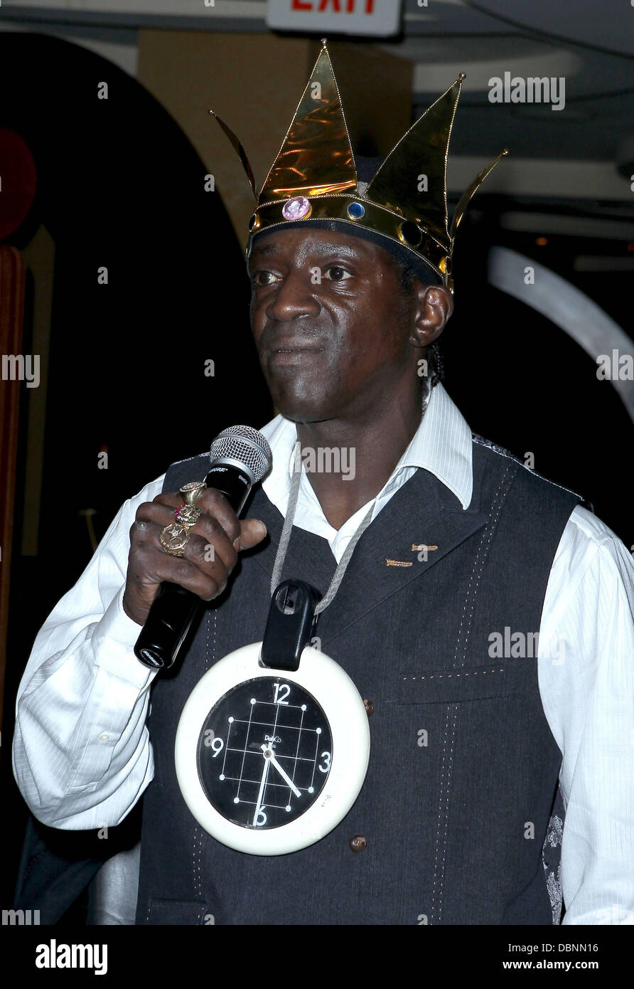 Flavor Flav signs copies of his new book 'Flavor Flav: The Icon The ...