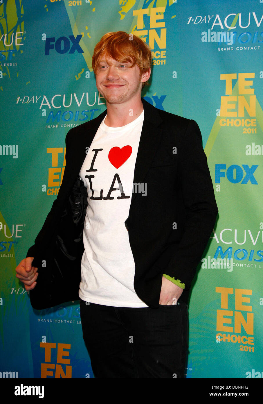 Rupert Grint 2011 Teen Choice Awards held at Gibson Amphitheatre ...