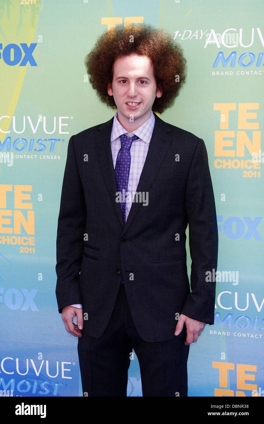 Josh Sussman 2011 Teen Choice Awards held at Gibson Amphitheatre ...