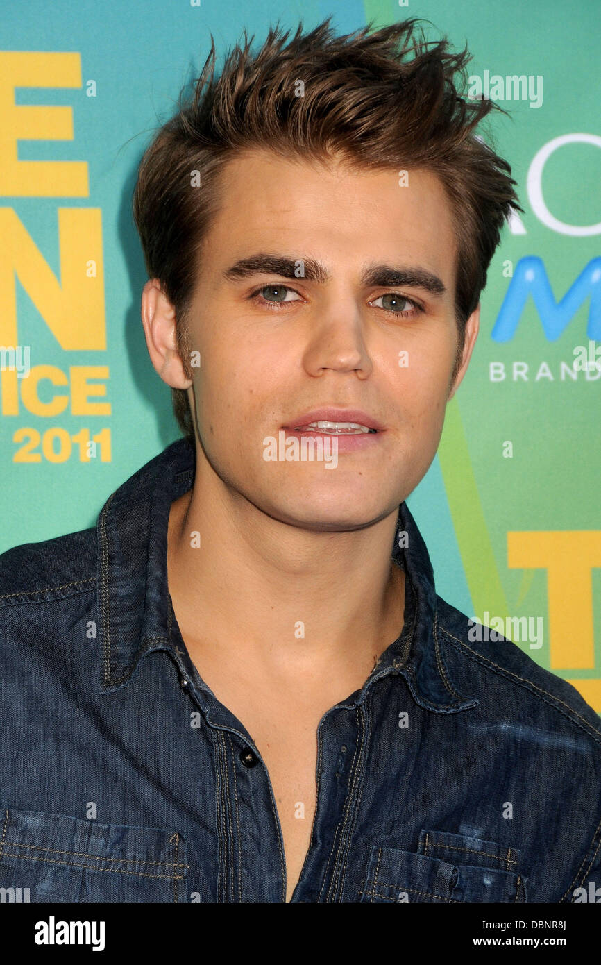 Paul Wesley 2011 Teen Choice Awards held at Gibson Amphitheatre ...