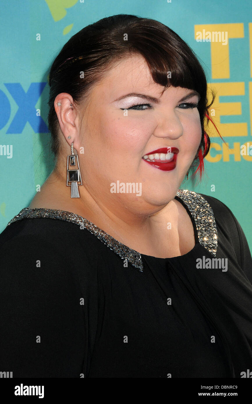 Ashley Fink 2011 Teen Choice Awards held at Gibson Amphitheatre ...