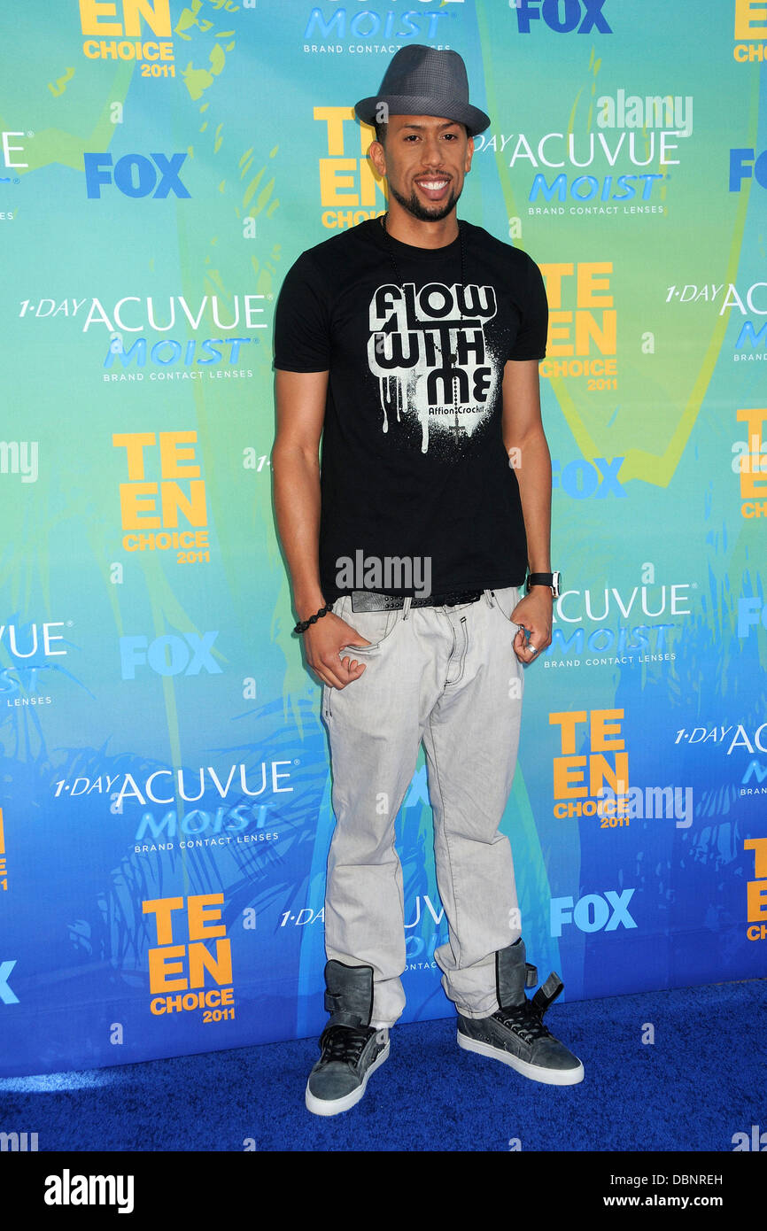 Affion Crockett 2011 Teen Choice Awards held at Gibson Amphitheatre ...
